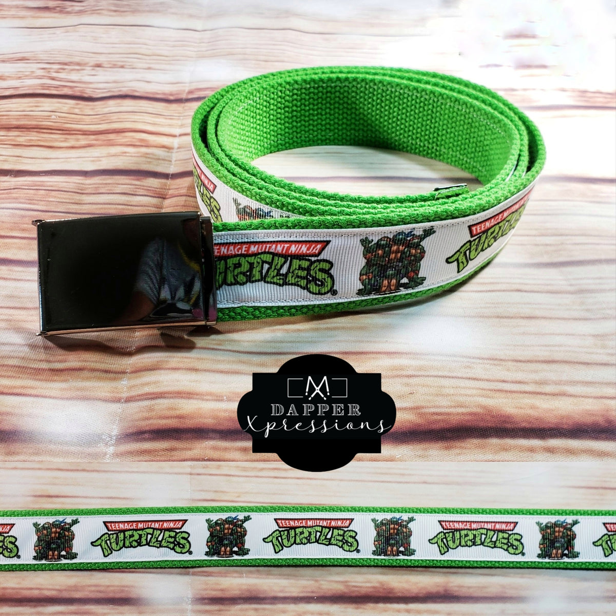 Teenage Mutant Ninja Turtles Belt, Handmade to Order– Dapper Xpressions